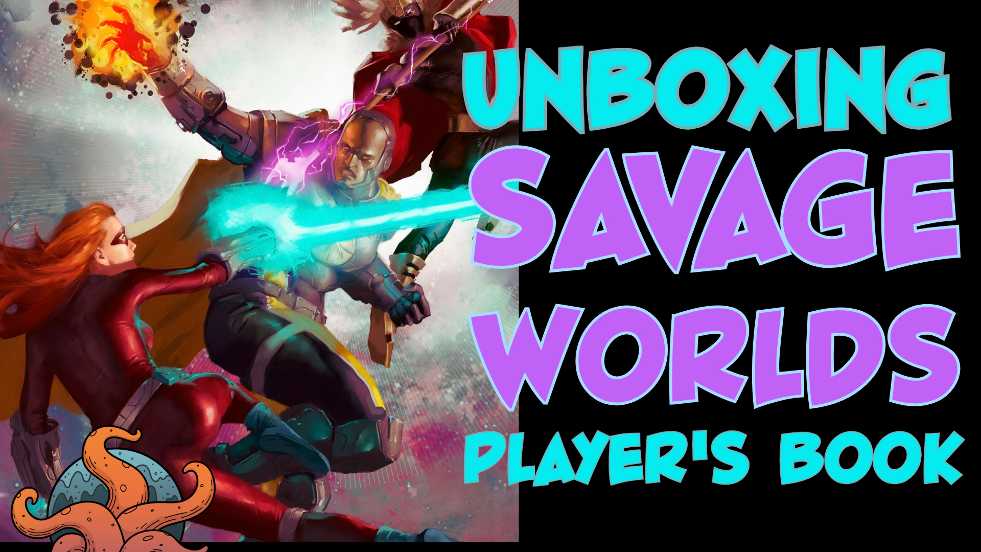 Unboxing Savage Worlds RPG Players Guide (SWADE) - Lair Of Secrets