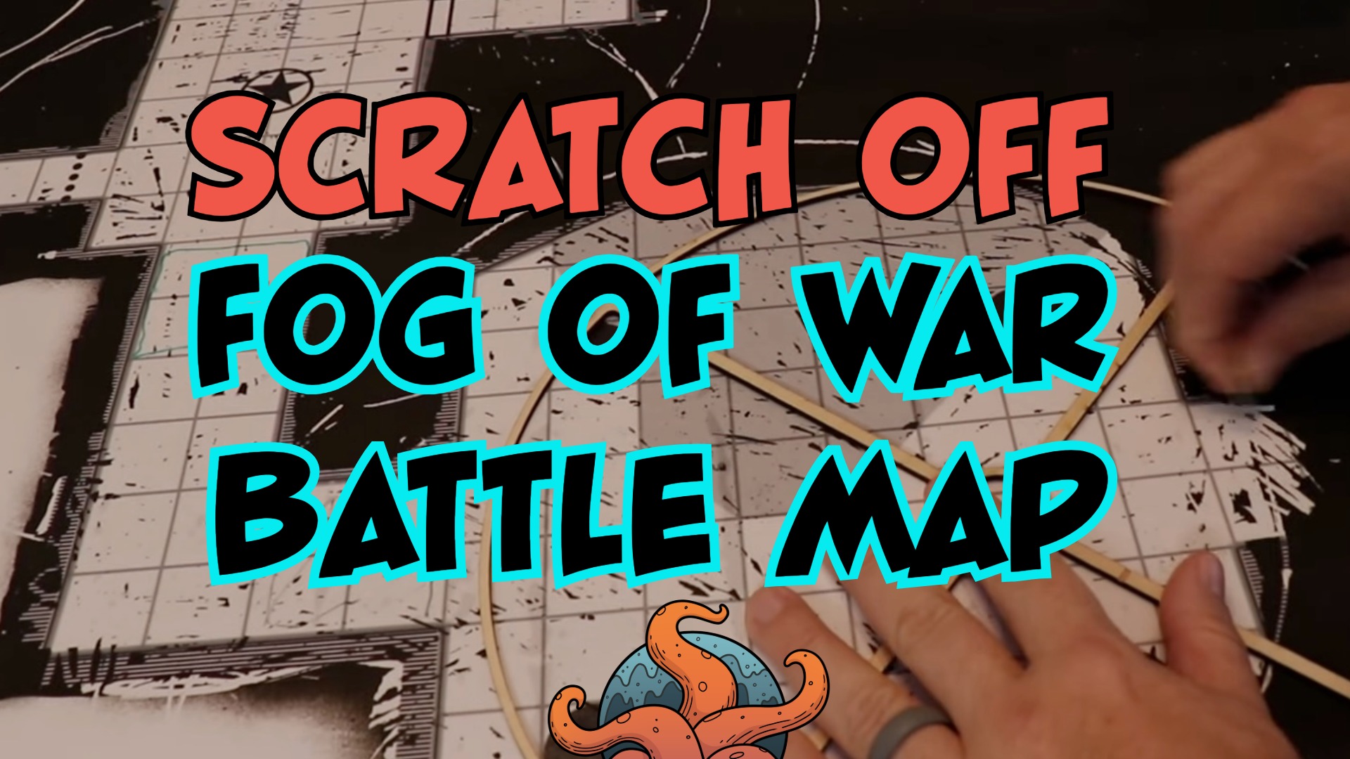 Scratch off Fog of War Maps - Lair Of Secrets